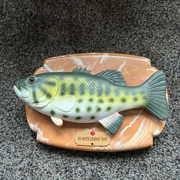 Other | Vintage Singing Big Mouth Rainbow Trout | Poshmark